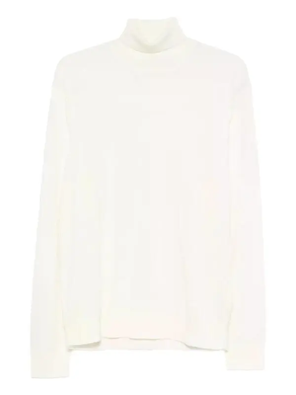 MANUEL RITZ Roll-neck Sweater - White
