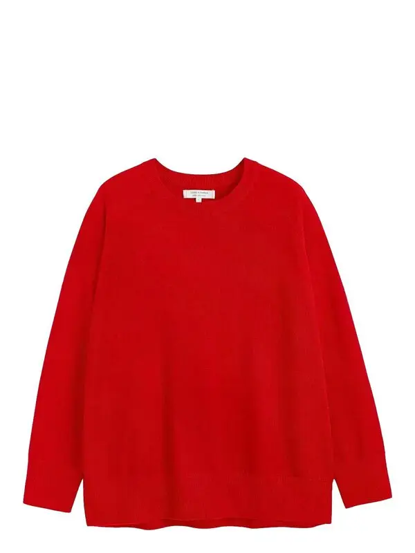 Chinti & Parker Cashmere Sweater - Red