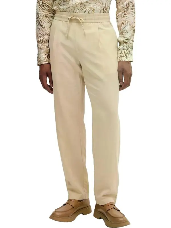 MARCIANO Daniel Drawstring Trousers - Neutrals
