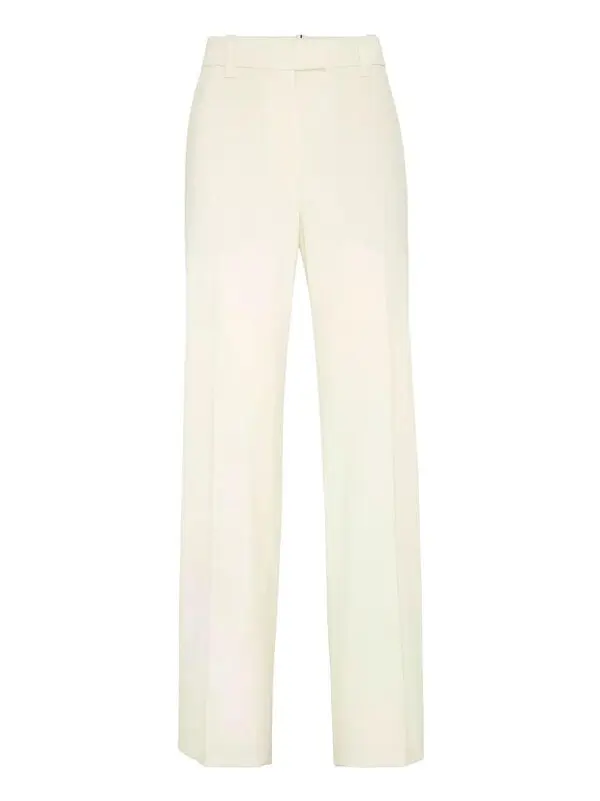 Brunello Cucinelli Belt-loop Trousers - Neutrals