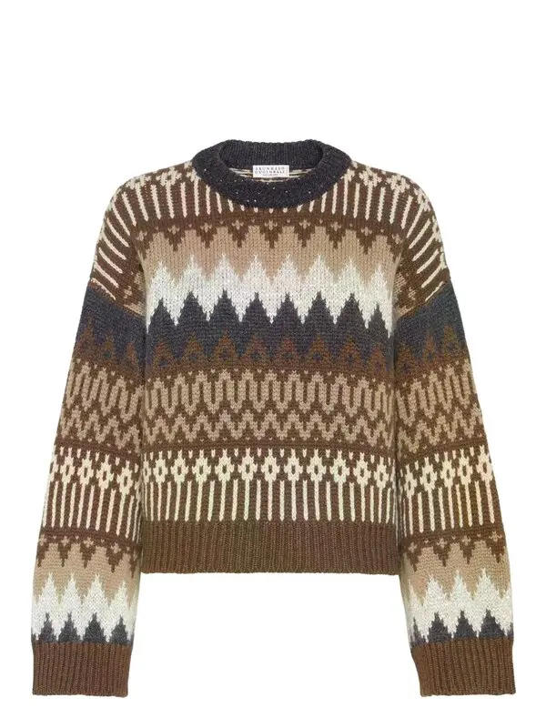 Brunello Cucinelli Long-sleeve Sweater - Brown