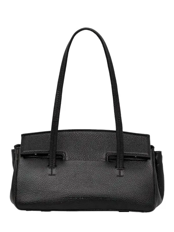Liviana Conti Leather Tote Bag - Black