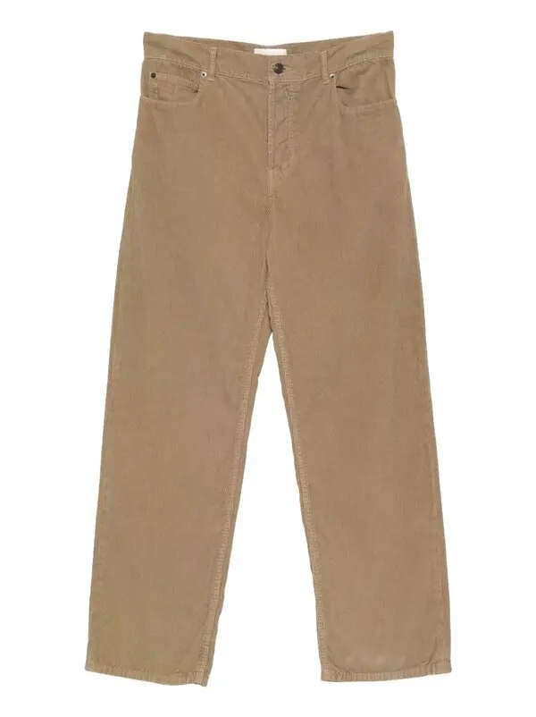 THE ROW Rossen Corduroy Chino Trousers - Brown