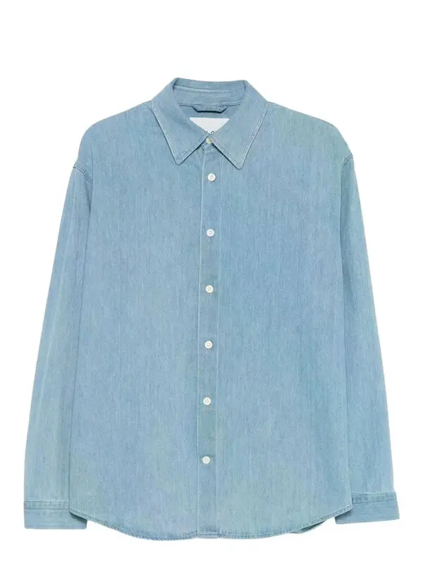 Nn07 Casper Shirt - Blue