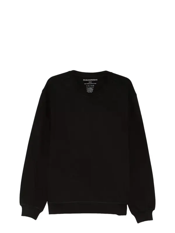 MAHARISHI Crew Neck Sweatshirt - Black