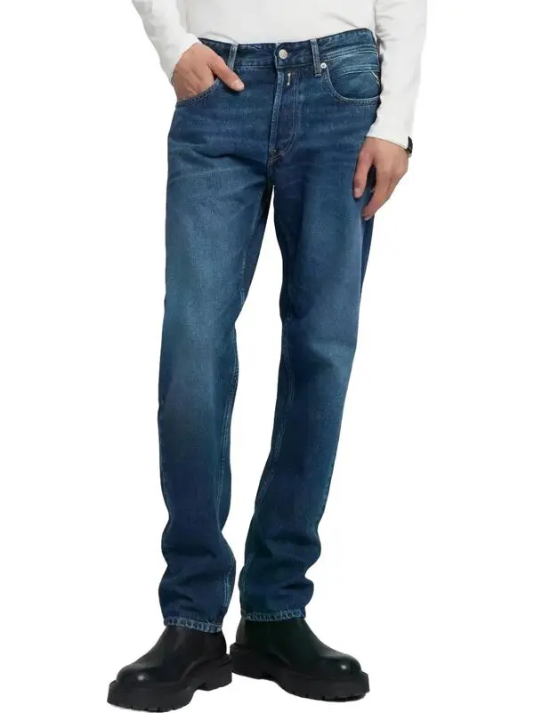 REPLAY Grover Five-pocket Jeans - Blue