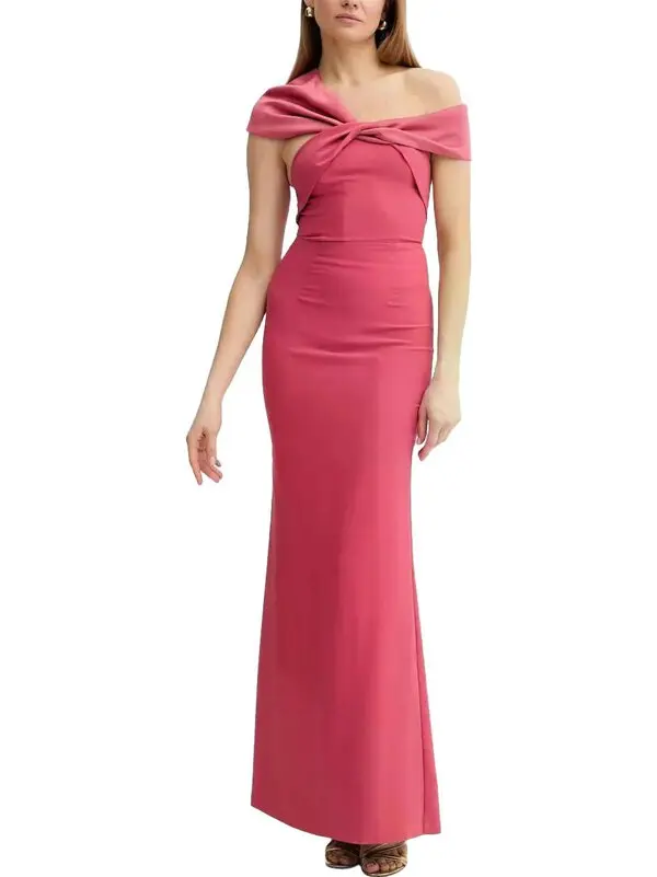 MARCIANO Knot-detail Maxi Dress - Pink