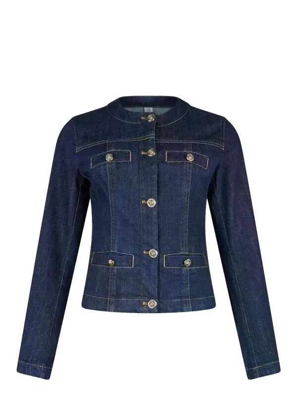 Liu Jo Buttoned Jacket - Blue