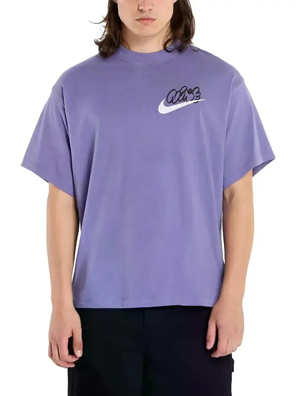 Nike Swoosh-graphic T-shirt - Purple