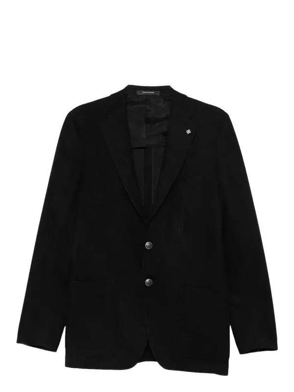 Tagliatore Buttoned Jacket - Black