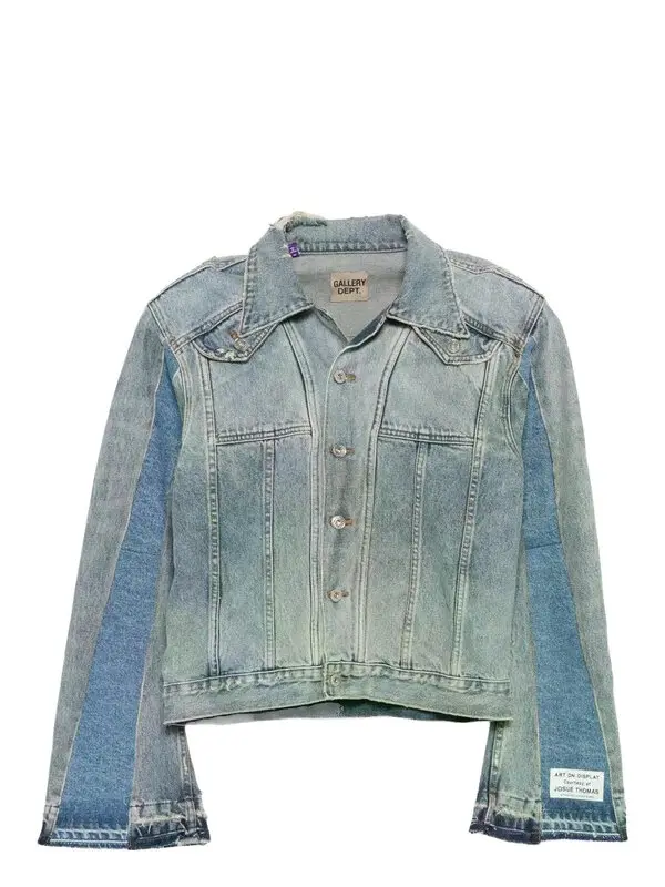 GALLERY DEPT. Patchwork Denim Jacket - Blue