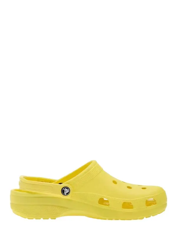 CROCS Classic Perforated Clogs - Yellow