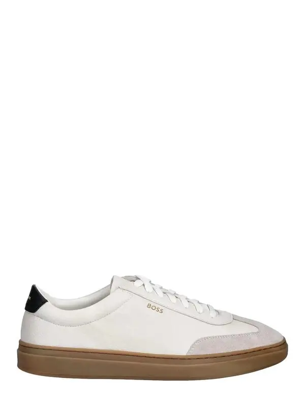 BOSS Kieran Leather Sneakers - White