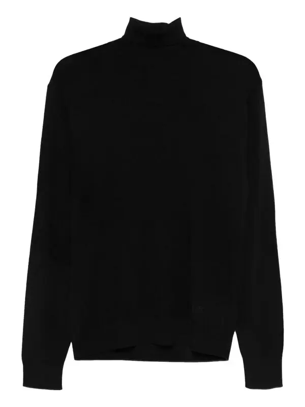 MANUEL RITZ Roll-neck Sweater - Black