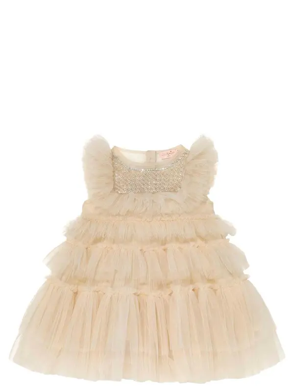TUTU DU MONDE Tulle Bright Star Dress - Ivory