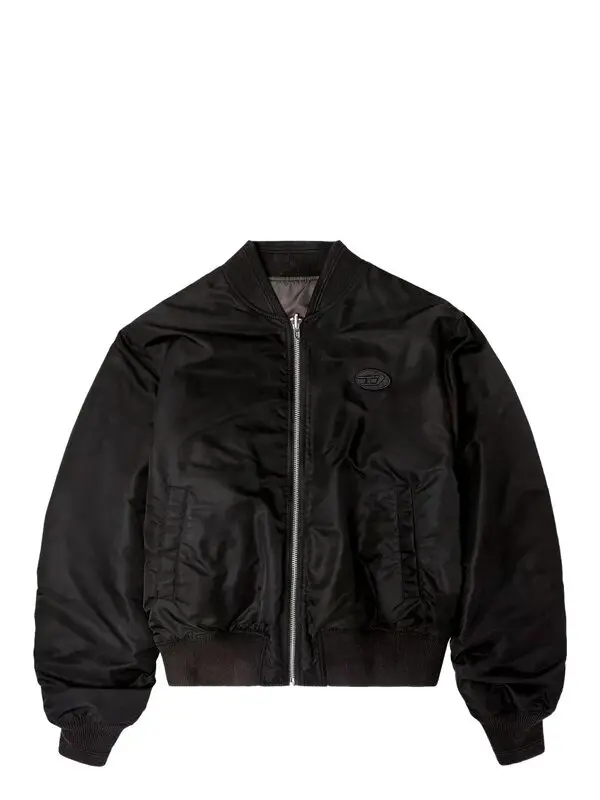 Diesel Logo-appliqué Padded Jacket - Black
