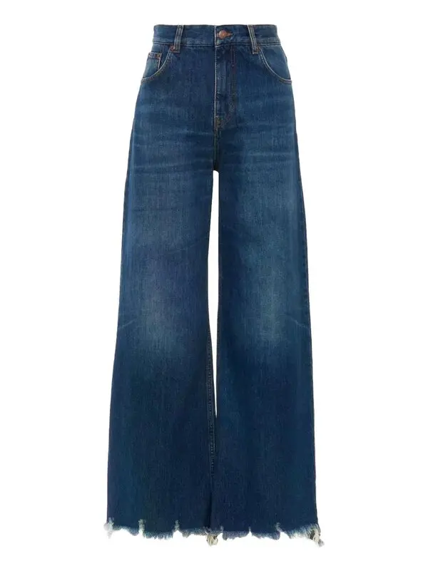 Chloé High-rise Wide-leg Jeans - Blue