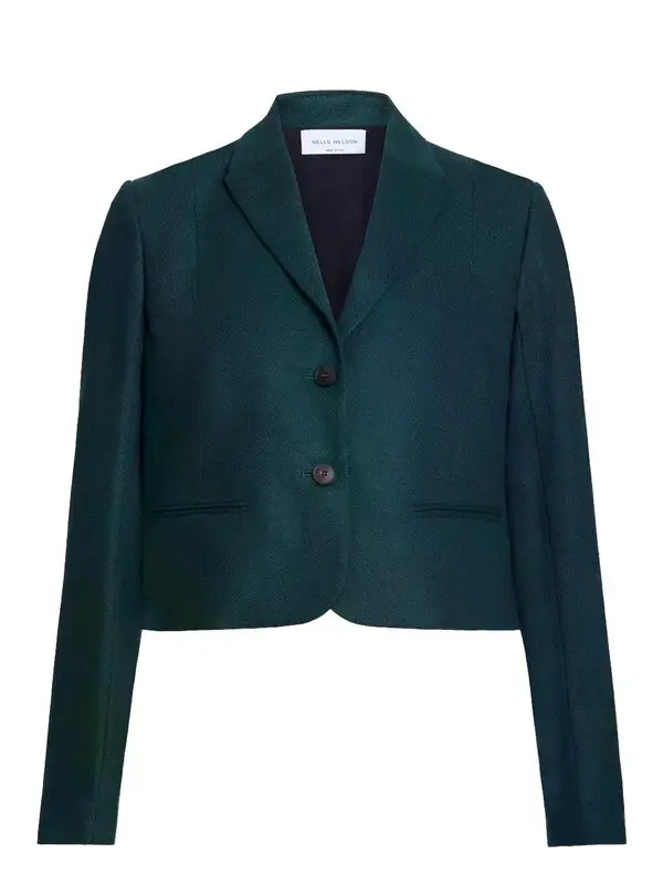 NELLS NELSON Collete Single-breasted Blazer - Green