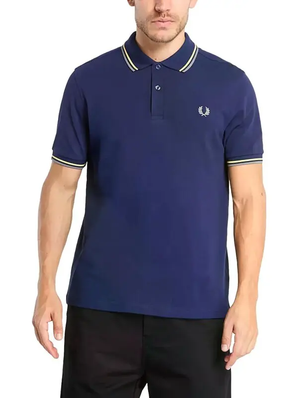 Fred Perry M3600 Short-sleeve Polo Shirt - Blue