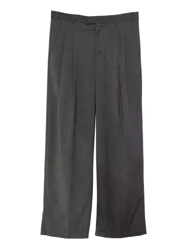 A PAPER KID Pleated Trousers - Grey