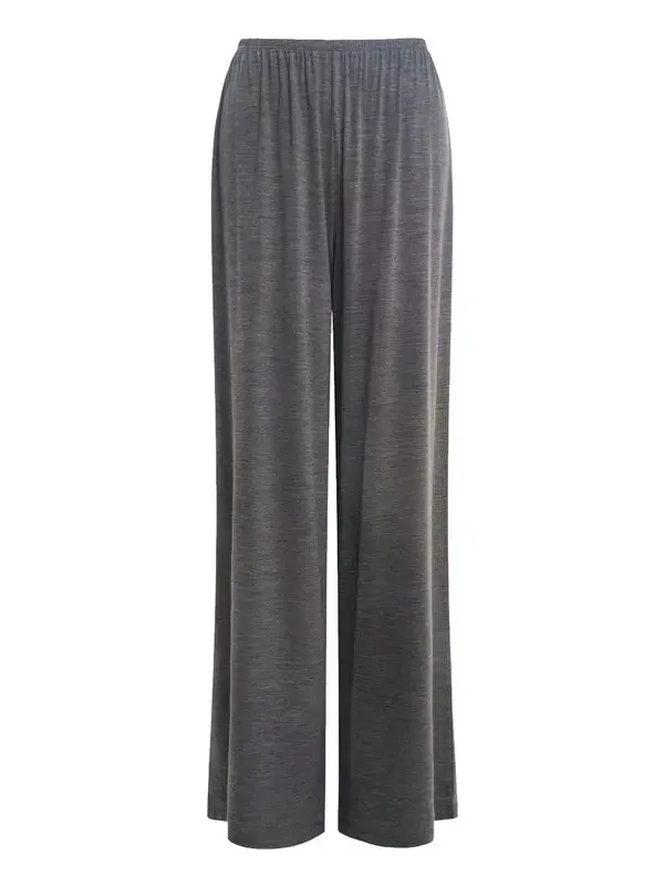 12 STOREEZ Elasticated Waist Trousers - Grey