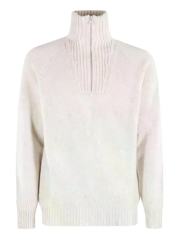 FAY Elbow-patches Sweater - Neutrals