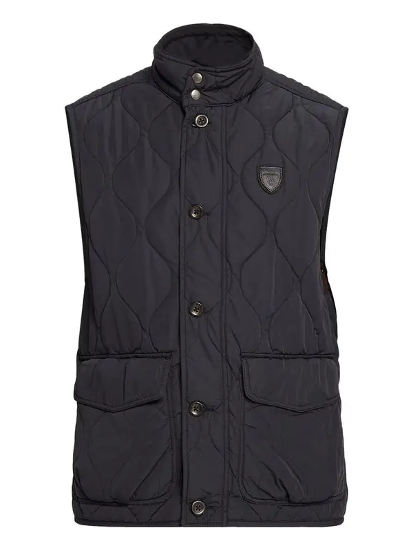 Ralph Lauren The Eastham Quilted Vest - Polo Black