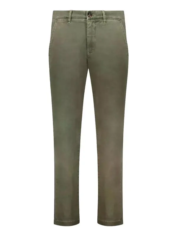MOORER Filicudi Buttoned Trousers - Green