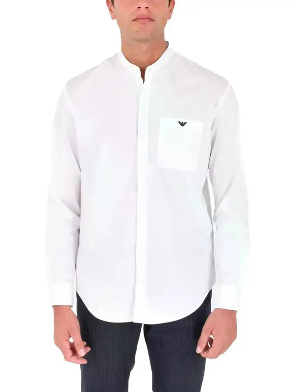 Emporio Armani Logo-detail Shirt - White