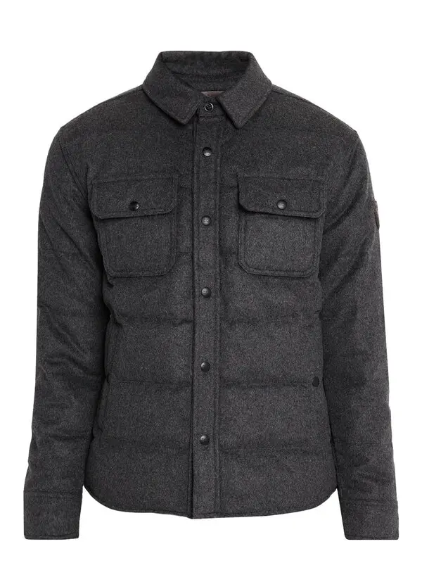 Ralph Lauren Lewis Melton Down Shirt Jacket - Fortress G