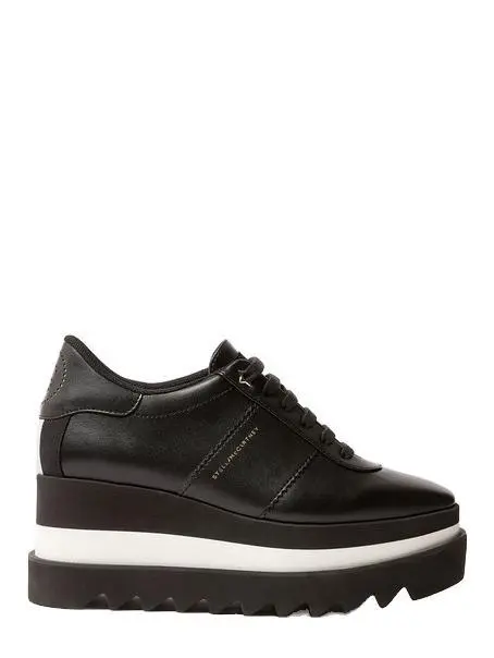 Stella McCartney Sneak-elyse Platform Trainers - Black