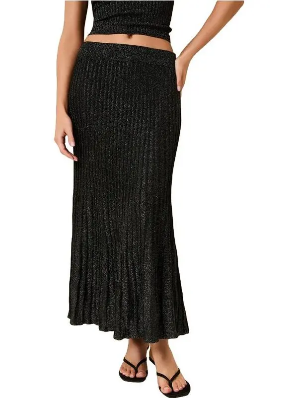 Solid & Striped Theresa Maxi Skirt - Black