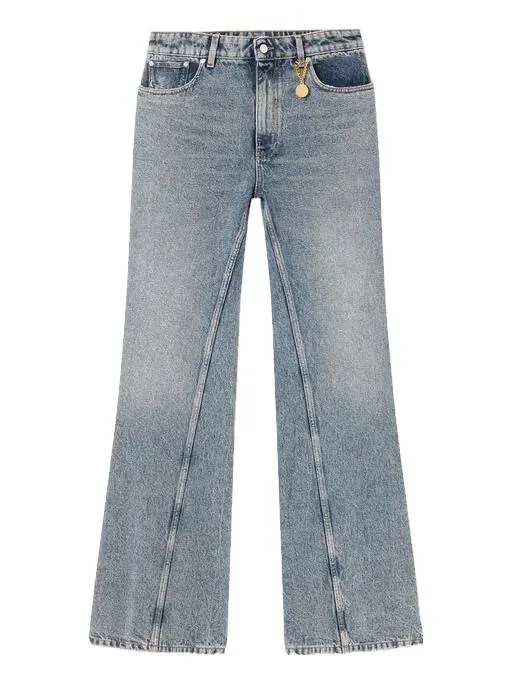 Stella McCartney Vintage Wash Bootcut Jeans - Blue