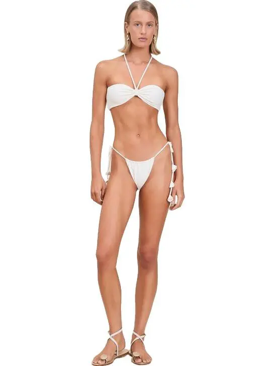 Devon Windsor Eleanor Bandeau Top - Gray / Neutral