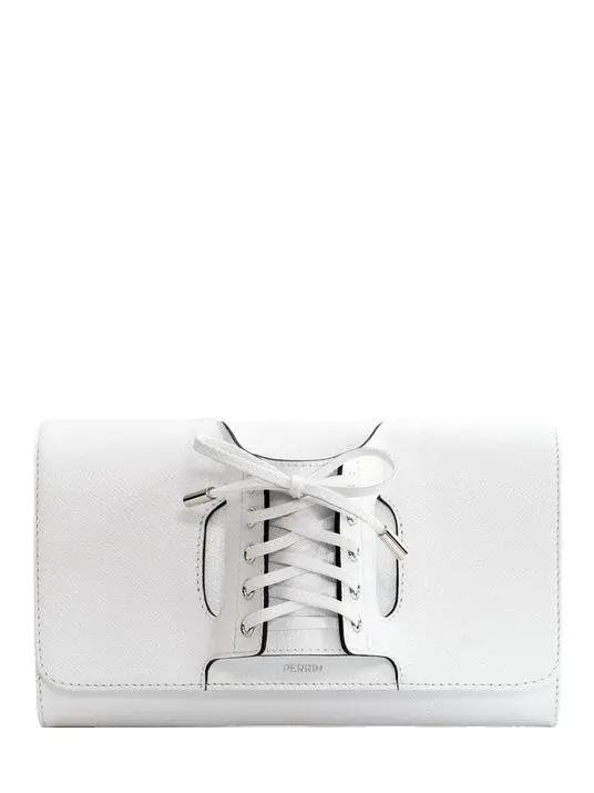 Perrin La Corsette Glove Clutch - White