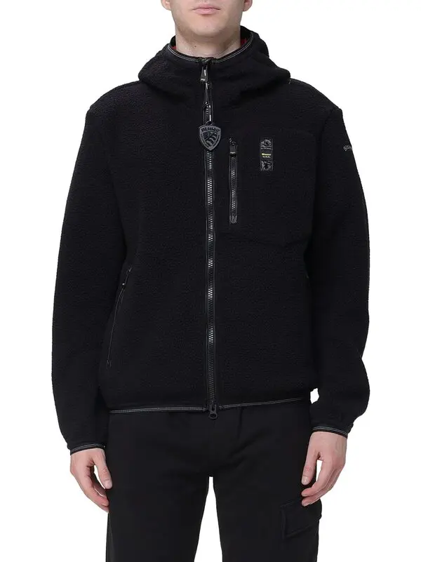 BLAUER. Zip Up Jacket - Black