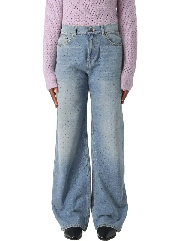 TWINSET Embellished Jeans - Denim
