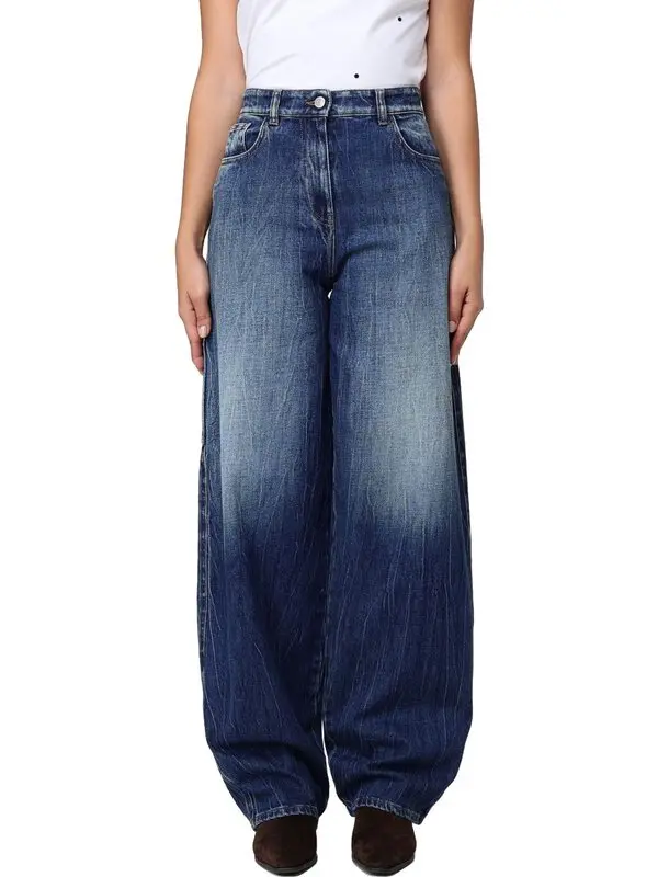 TWINSET Wide Leg Jeans - Denim