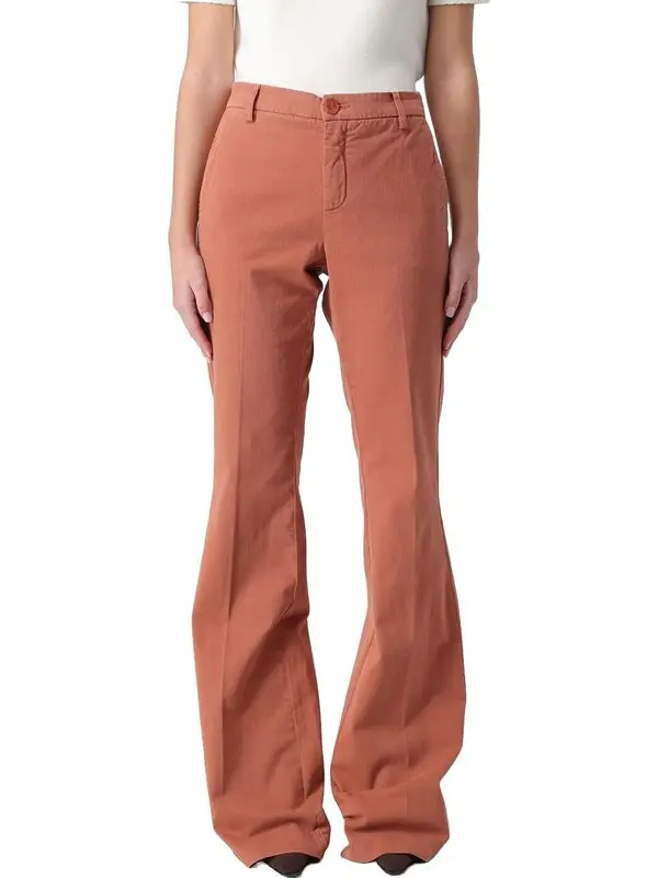 TWINSET Wide Leg Pants - Rust
