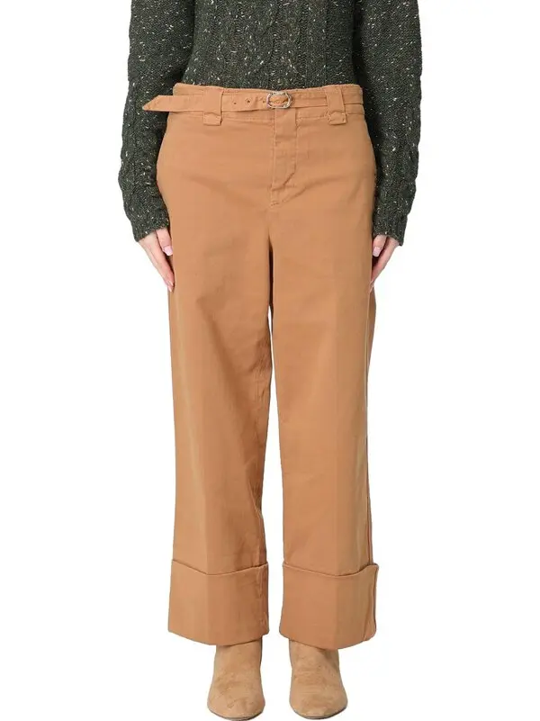 TWINSET Wide Leg Pants - Earth