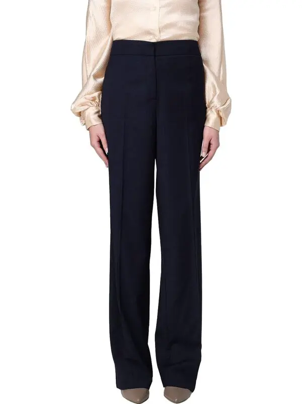 TWINSET Wide-leg Trousers - Blue
