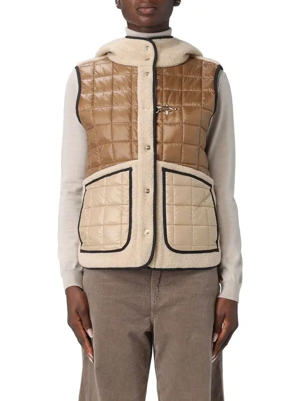 FAY Quilted Waistcoat - Beige