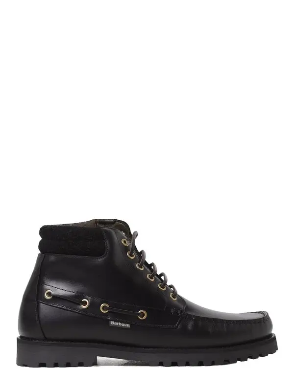 Barbour Lace-up Boots - Black