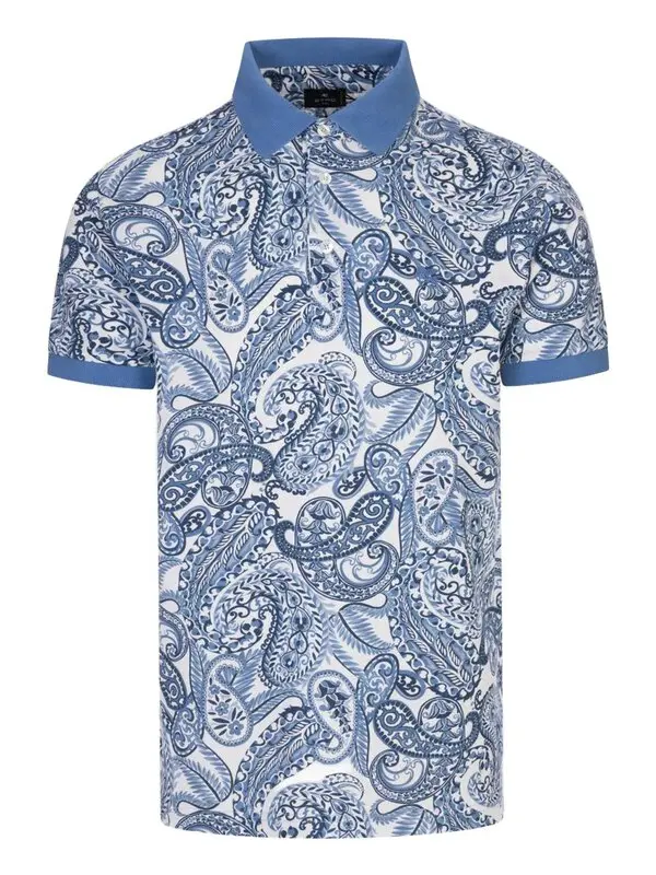 Etro Polo Shirt - Blue 1