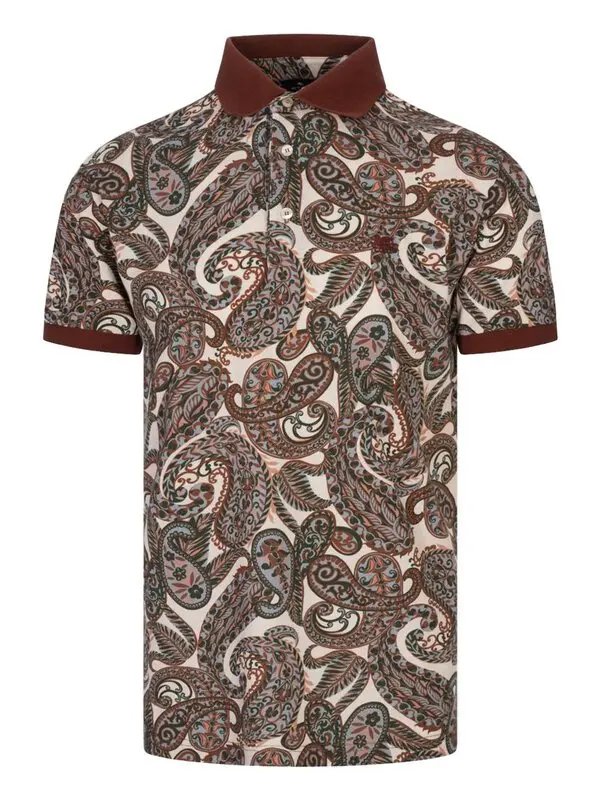 Etro Polo Shirt - Brown