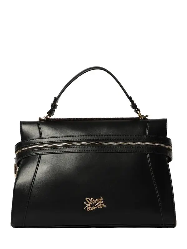 SECRET PON-PON Handbag - Black