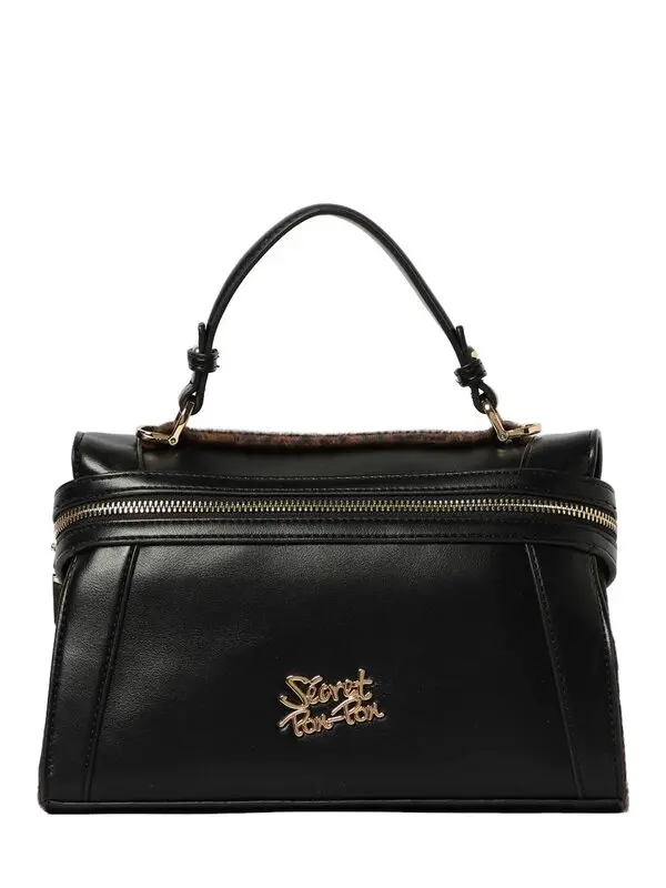 SECRET PON-PON Handbag - Black