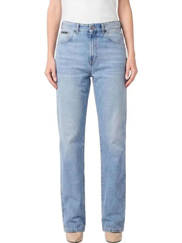 Philipp Plein Straight Leg Jeans - Denim