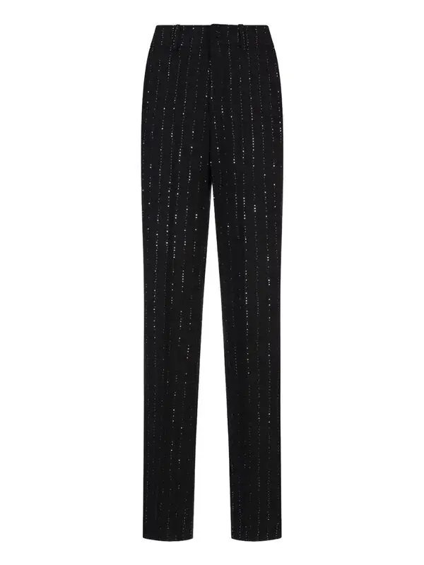Philipp Plein Embellished Trousers - Black