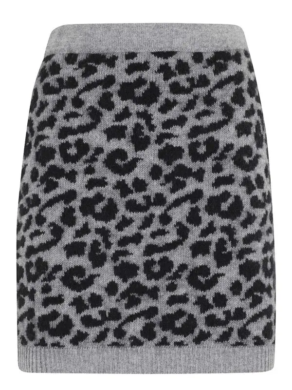 Federica Tosi Printed Skirt - Grey